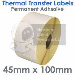 45mm x 100mm Thermal Transfer Labels