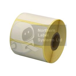 Direct Thermal Labels - 50mm x 25mm 640 Per Roll - Mobile