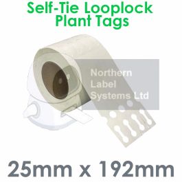 Self-Tie Loop-Lock Plant Tags - 150 Micron