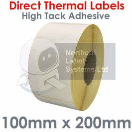 High Tack Adhesive Labels 100mm x 200mm