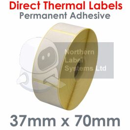 37mm x 70mm Direct Thermal Labels