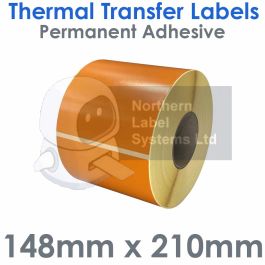 Orange 148mm x 210mm - Large Roll